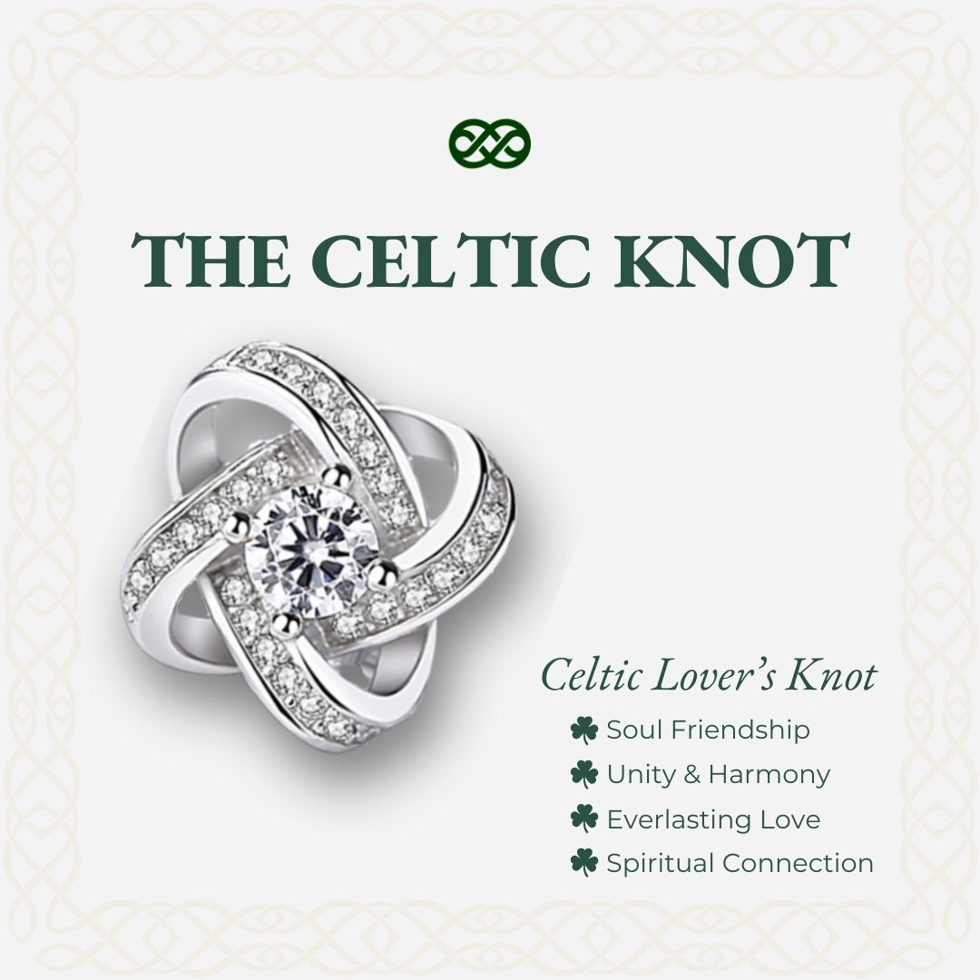 Celtic Knot™ 18K White Gold Pendant – Celtic Knot Jewellery